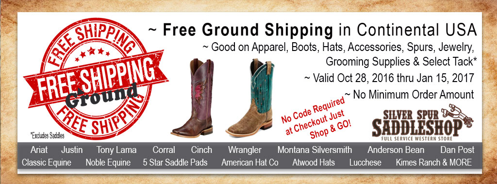 The Silver Spur Saddle Shop - Western Apparel / Riding Gear